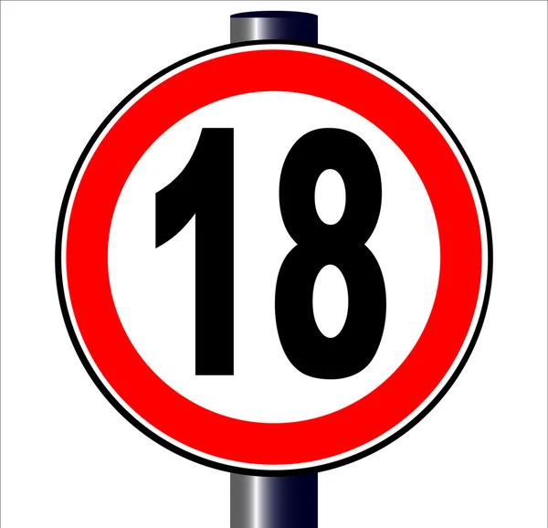 1,488 18 sign Vector Images | Depositphotos