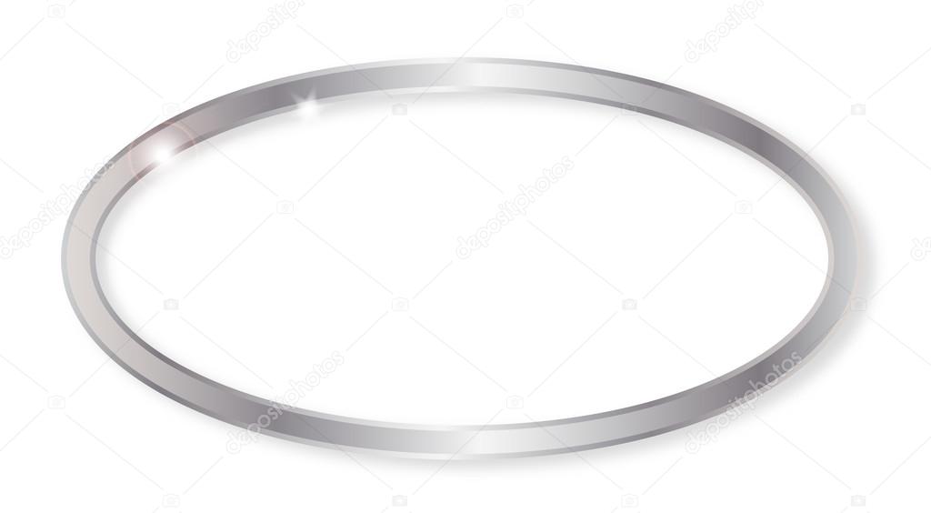 Botón oval en blanco Vector de stock por ©BigAlBaloo 86223974