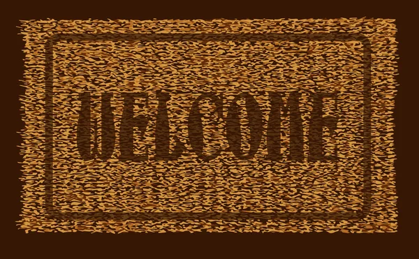 Welcome mat texture Vector Art Stock Images | Depositphotos