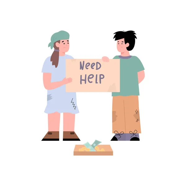 Begging Vector Art Stock Images | Depositphotos