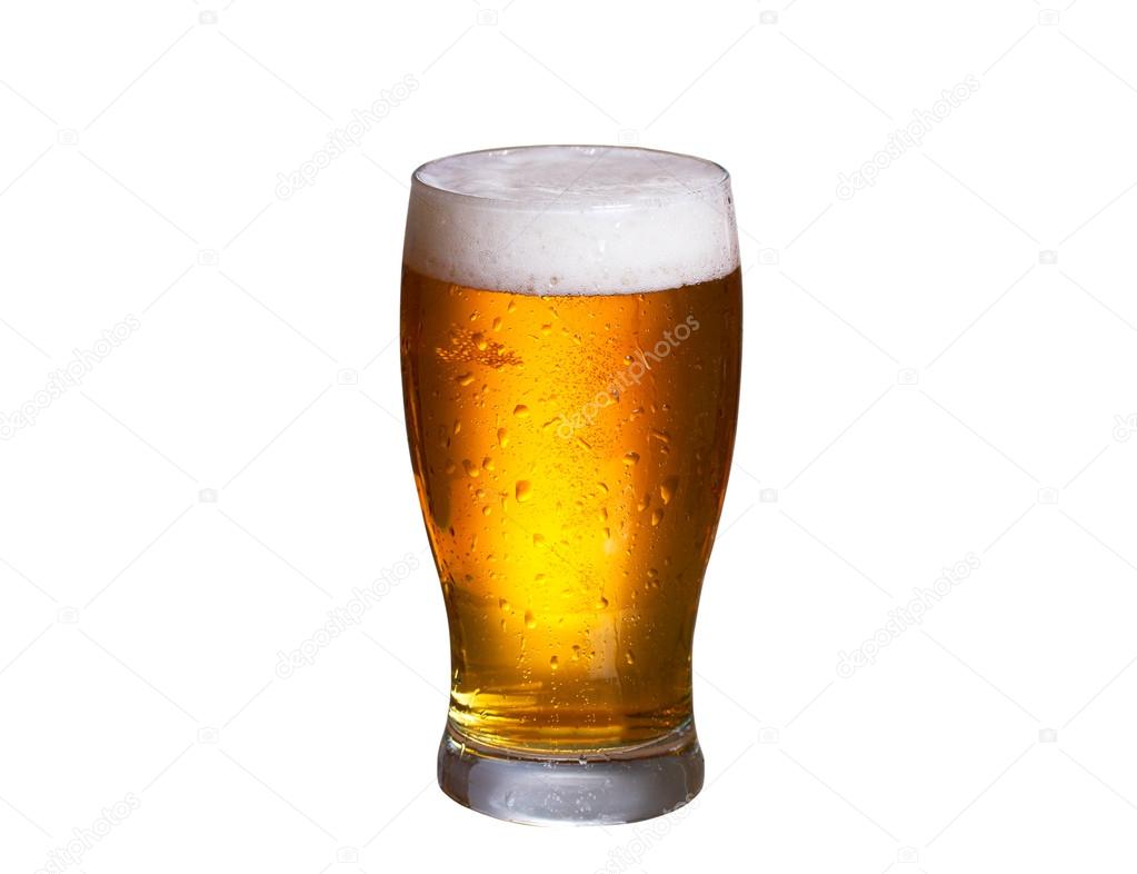 Beer isolated on white background Stock Photo by ©skylinefree 105452426