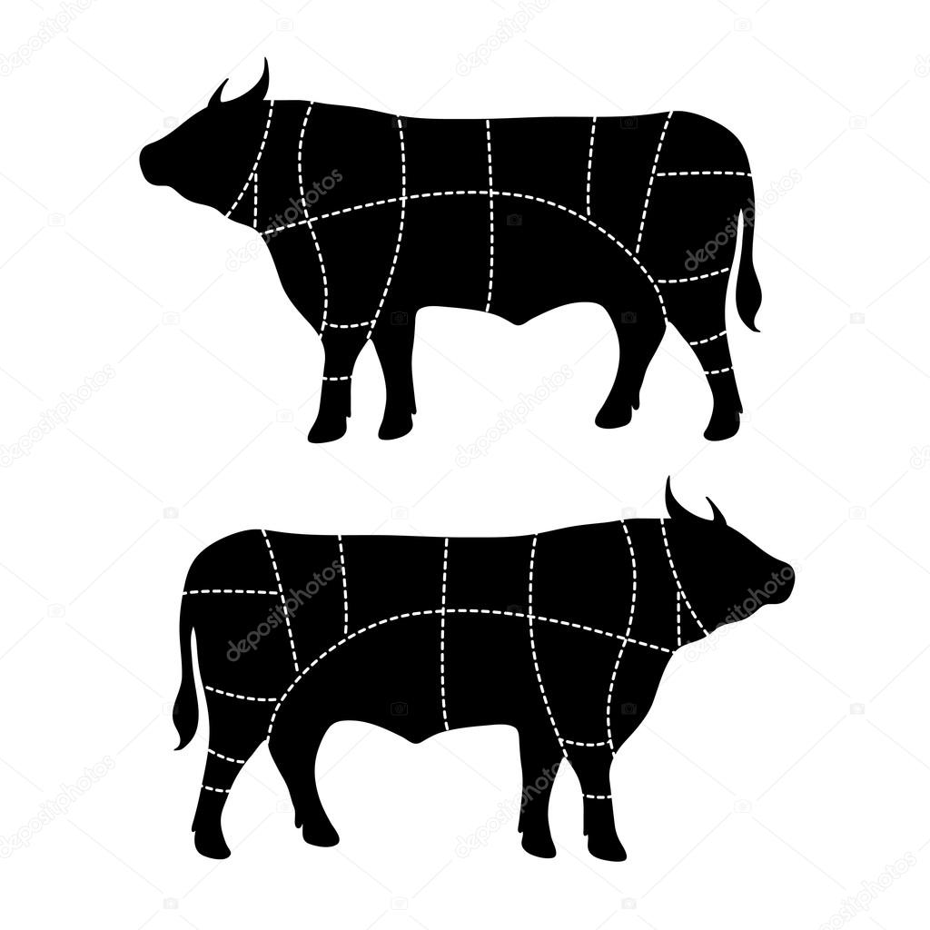Régimen de corte de carne Vector de stock por ©BalakoboZ 83944438