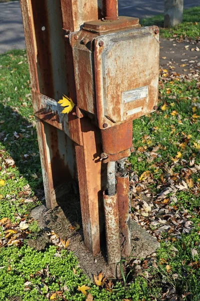 Broken electrical box Stock Photos, Royalty Free Broken electrical box ...