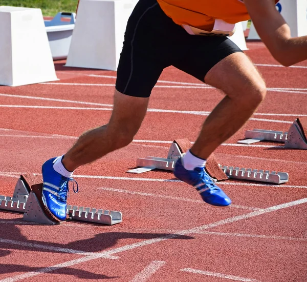 Runners at the running track Stock Photo by ©majorosl66 68960507