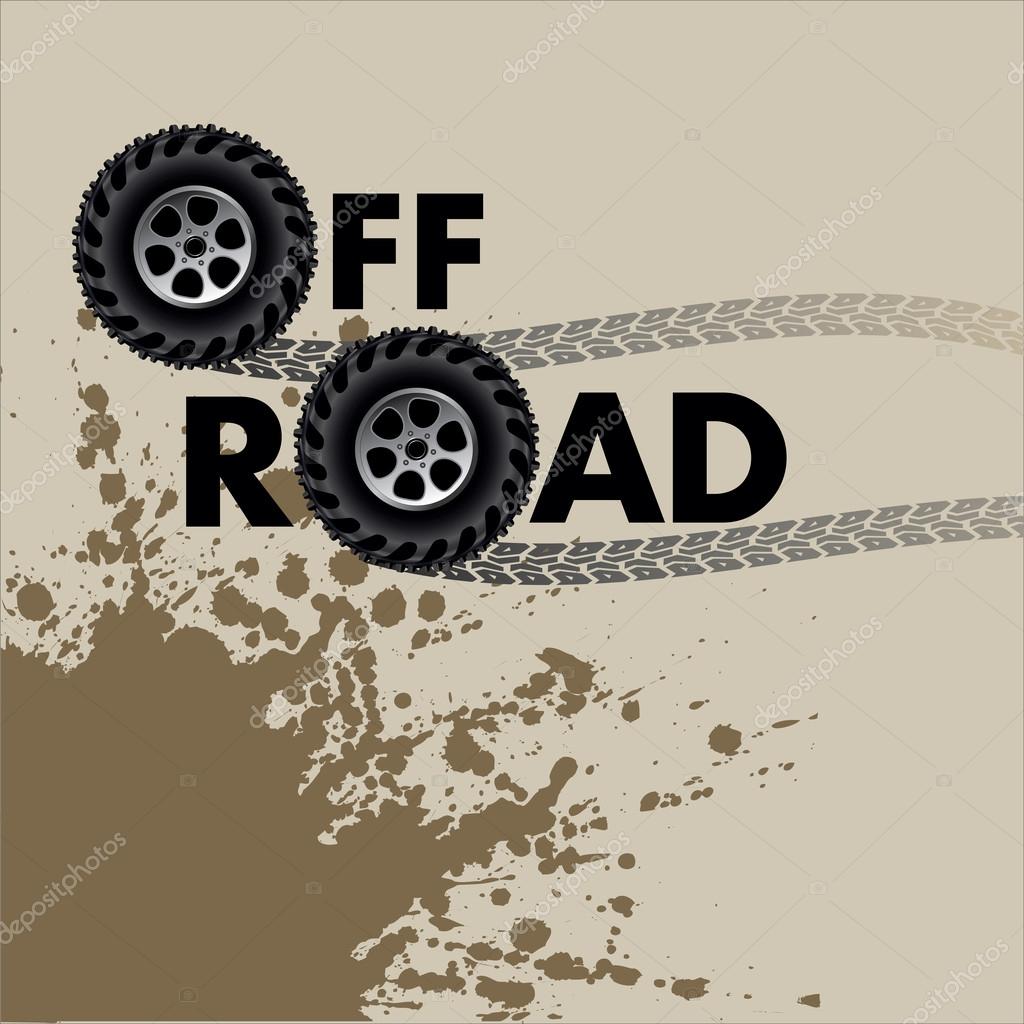 Off road — Stock Vector © Route55 #60256073