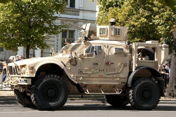 Mine resistant ambush protected Oshkosh M-ATV vehicle – Stock Editorial Photo © plrang #72614381