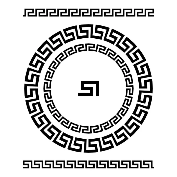 Swastika meanders set — Stock Vector © marina_ua #112296042