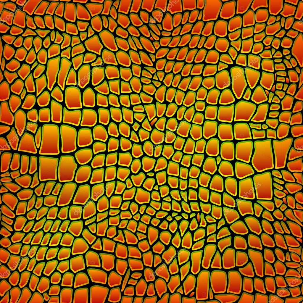 Vector illustration of alligator skin seamless crocodile Stock Vector ...