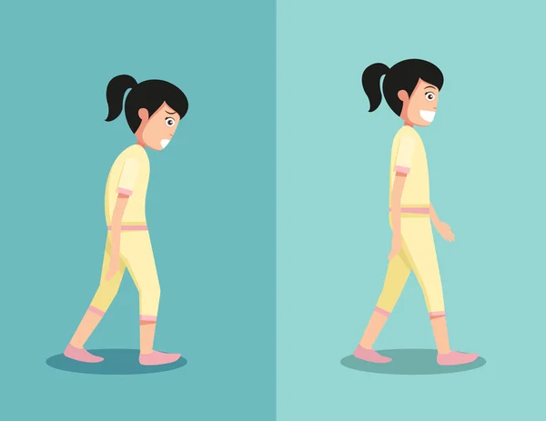 Good posture Stock Vectors, Royalty Free Good posture Illustrations ...