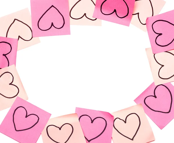 1,541 ilustraciones de stock de Marco corazones de papel | Depositphotos