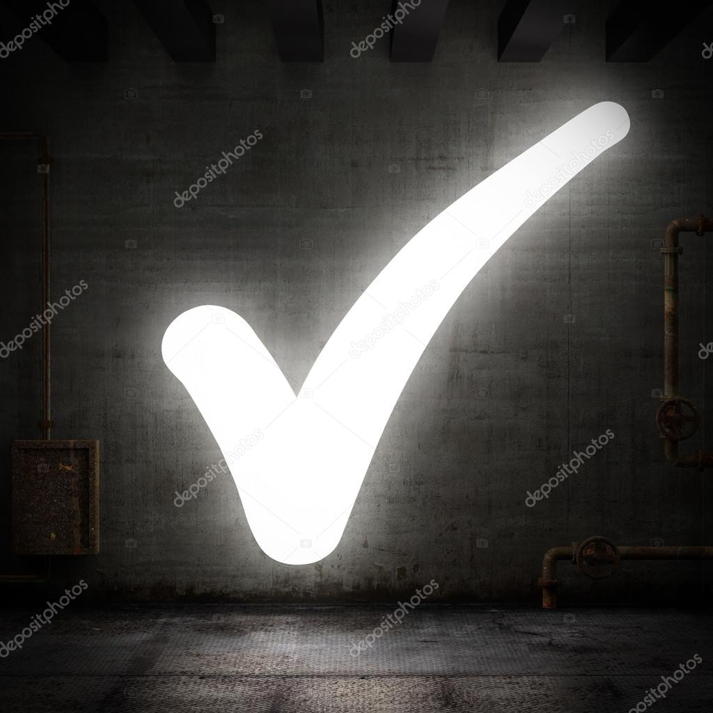 Check mark — Stock Photo © beawolf #82378640
