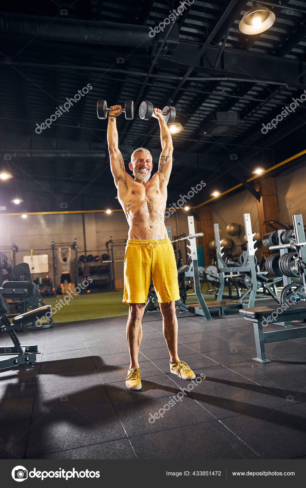 Overhead Dumbell Pull