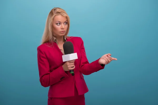 Tv presenter Stock Photos, Royalty Free Tv presenter Images | Depositphotos