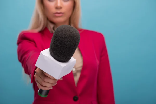 Tv presenter Stock Photos, Royalty Free Tv presenter Images | Depositphotos