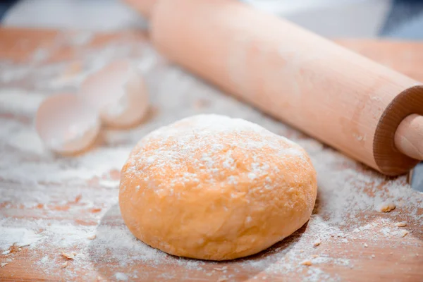 Cooking in the kitchen with rolling pin - Stock Image - Everypixel
