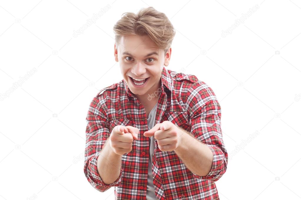 Guy Pointing At You