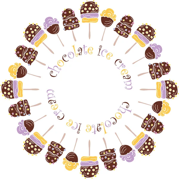 Popsicle Border Clipart