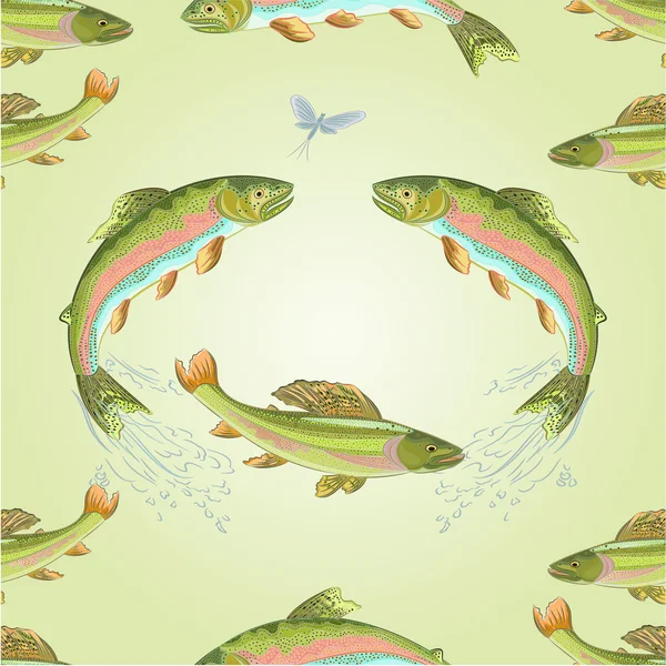 Leaping trout Stock Vectors, Royalty Free Leaping trout Illustrations ...