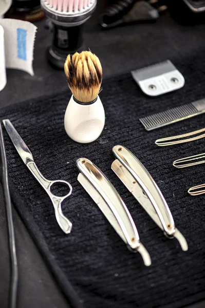 Barber accessories and tools Stock Photo by ©Dmyrto_Z 70152173