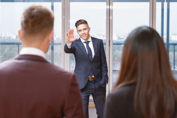 Saying hello Stock Photos, Royalty Free Saying hello Images | Depositphotos