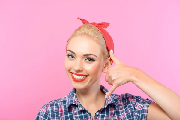 Vintage pinup girl Stockfotografier, royaltyfria Vintage pinup girl ...