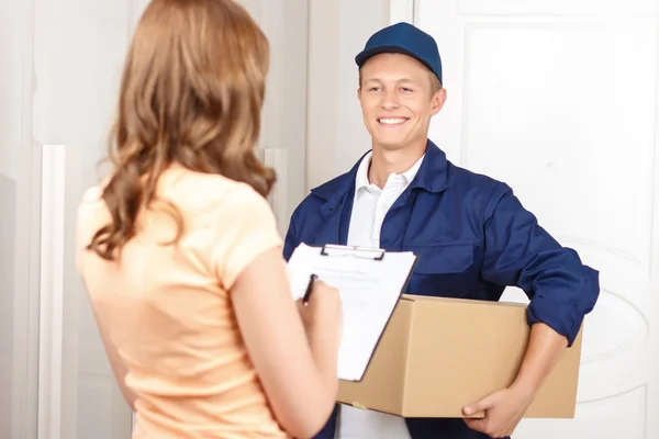 Deliverymen Stock Photos, Royalty Free Deliverymen Images | Depositphotos