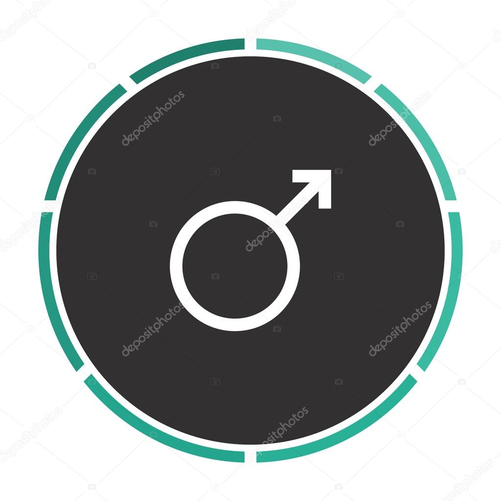 Man Puter Symbol — Stock Vector © Burntime555 109988524
