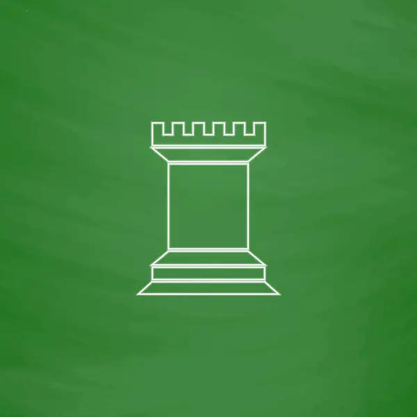 Chess Rook icon Stock Vector Image by ©burntime555 #141071278