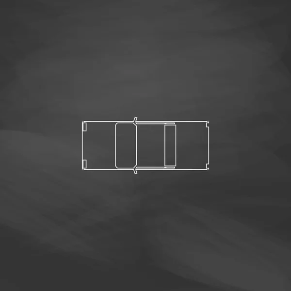 Top view car computer symbol Stock Vector Image by ©burntime555 #121913656