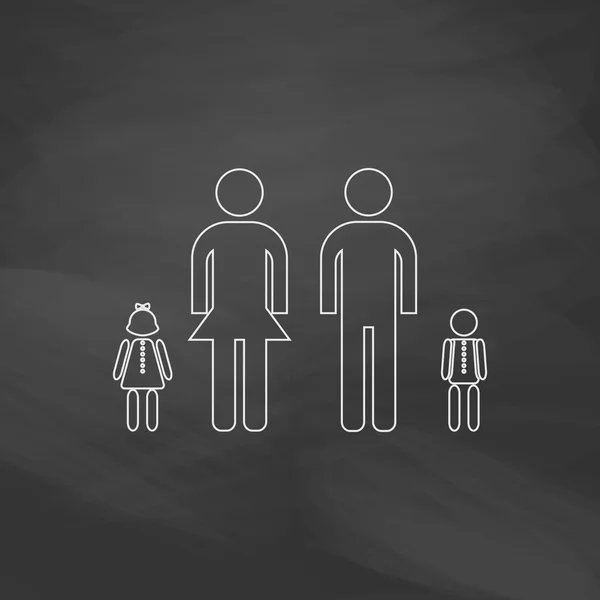 Family computer symbol Stock Vector Image by ©burntime555 #121916288