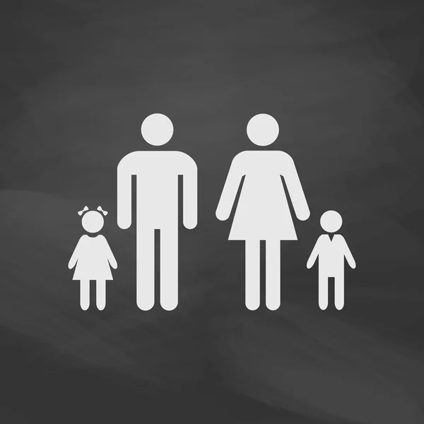 Family computer symbol Stock Vector Image by ©burntime555 #121916288