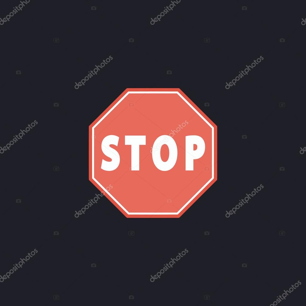 Vector Stop Sign Icon computer symbol Stock Vector Image by ...