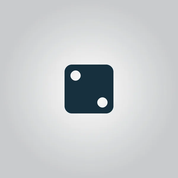 One dices - side with 6 Stock Vector by ©burntime555 78445610