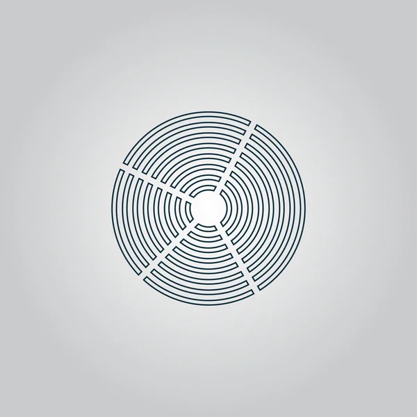 Crop Circle icon Stock Vector Image by ©burntime555 #64821435