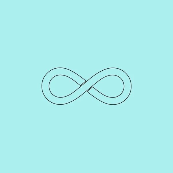 Thin Line Infinity Symbol Sign Linear Infinite Icon Limitless Logo ...