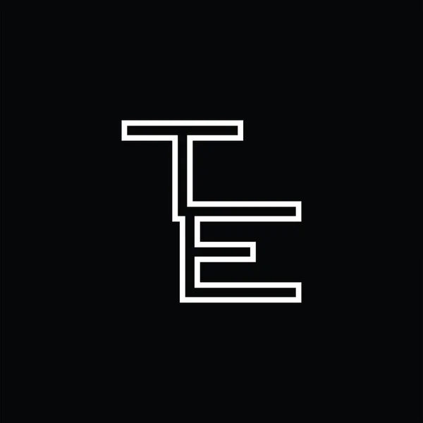 Nte minimalist logo imágenes de stock de arte vectorial | Depositphotos