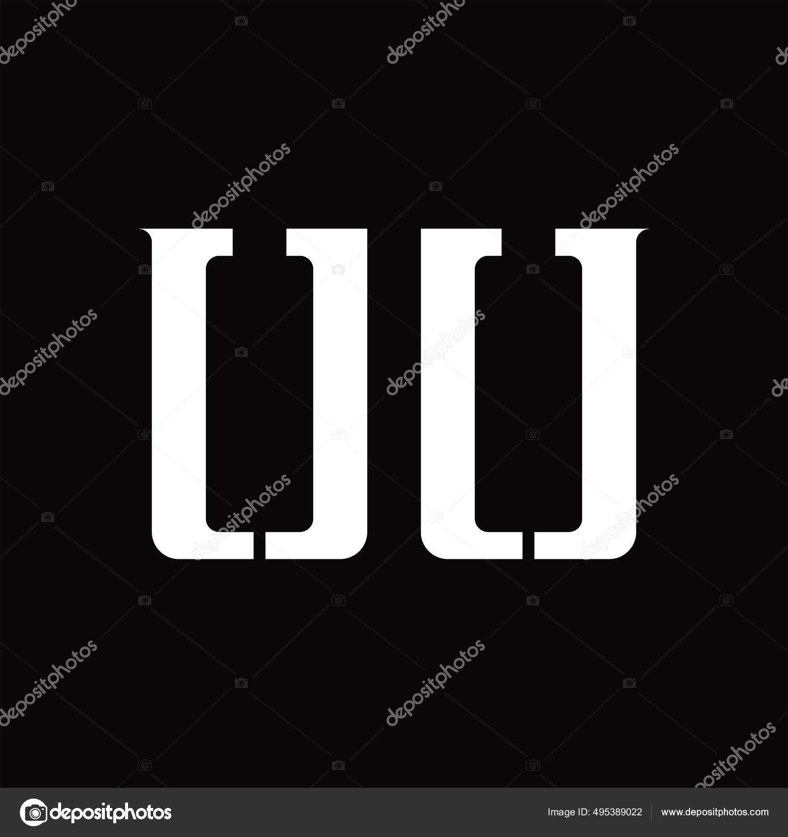Logo Monogram Middle Slice Blackground Design Template Stock Vector ... Logo Monogram Middle Slice Blackground Design Template Stock Vector ...