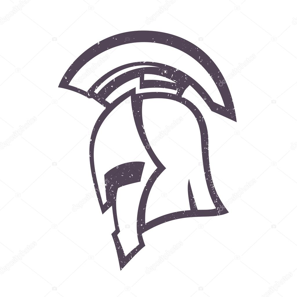 Easy Gladiator Helmet Drawing