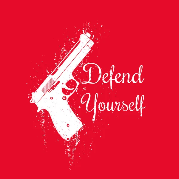 Hands with shotgun and Pistol - shotgun and pistol pointed. At Gunpoint ...