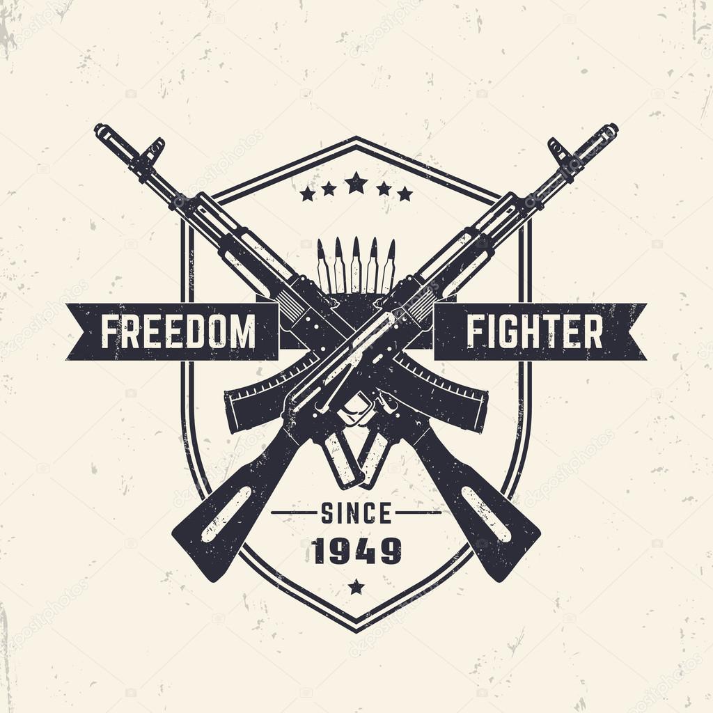 Crossed Assault Rifles Logo