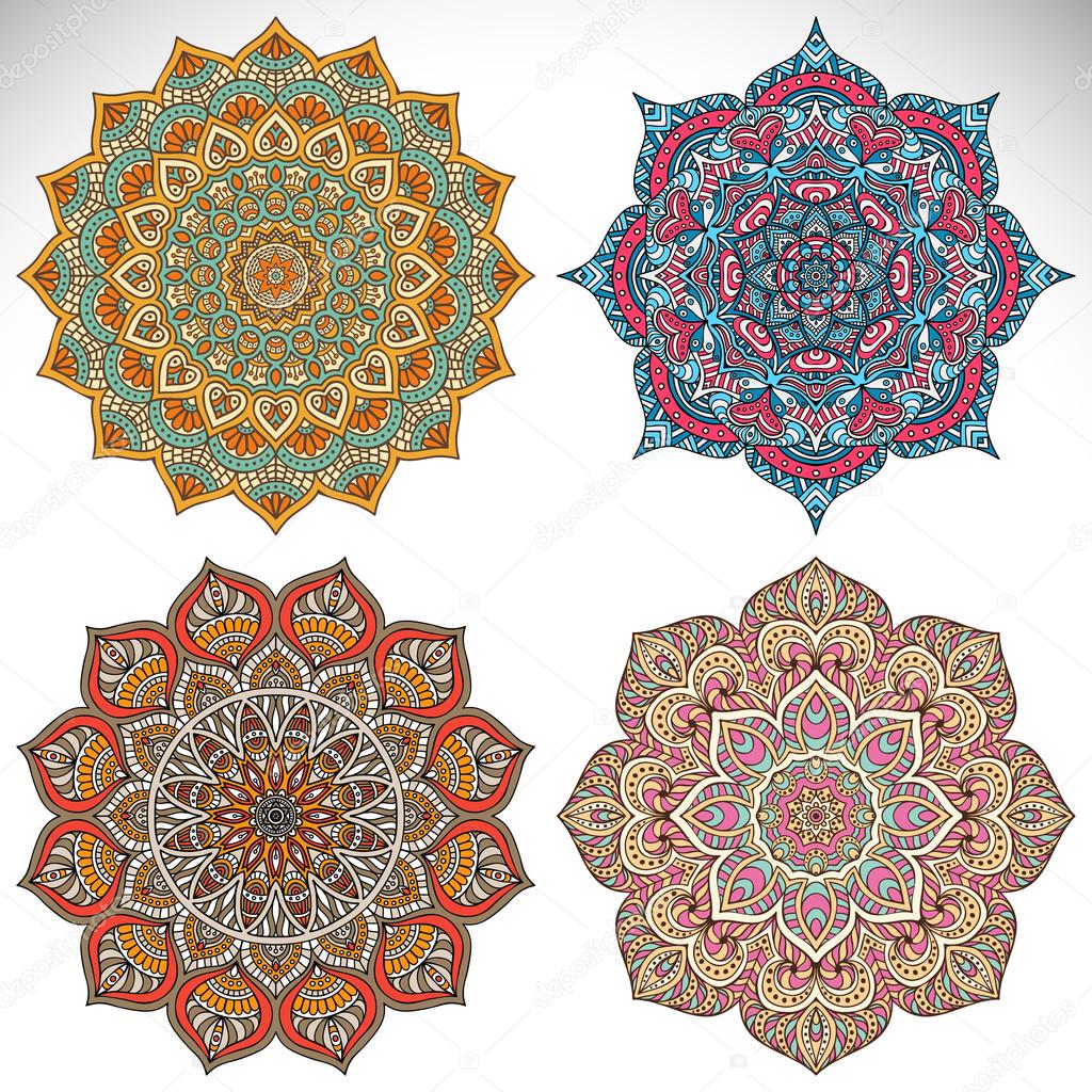 Decorative mandala collection Stock Vector Image by ©VikaSnezh #66317079