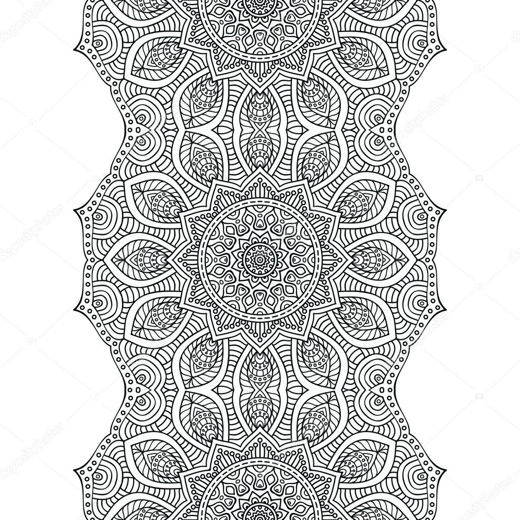 Seamless indian pattern Stock Vector by ©VikaSnezh 66317371
