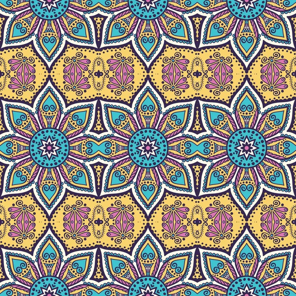 Indian seamless floral pattern ⬇ Vector Image by © VikaSnezh | Vector ...