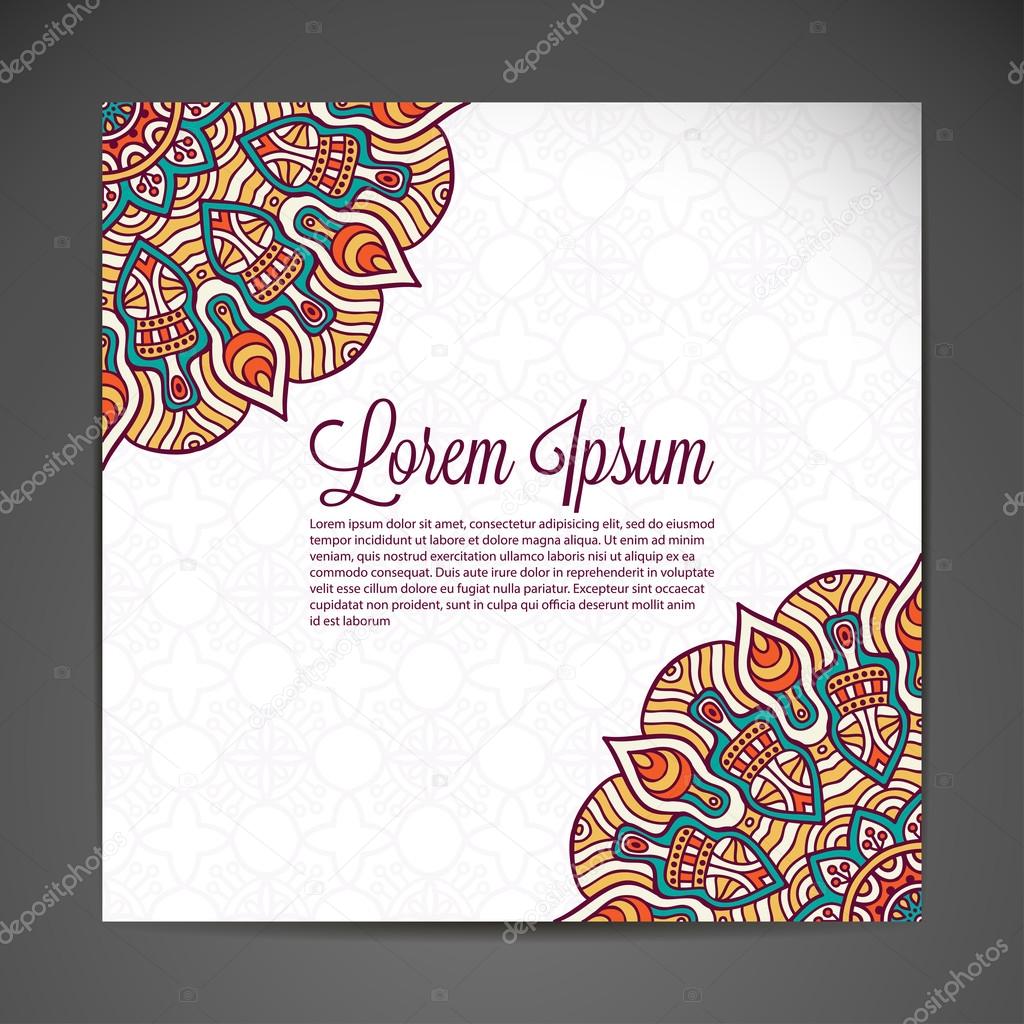 Business card vector background Stock Vector by ©VikaSnezh 75948077