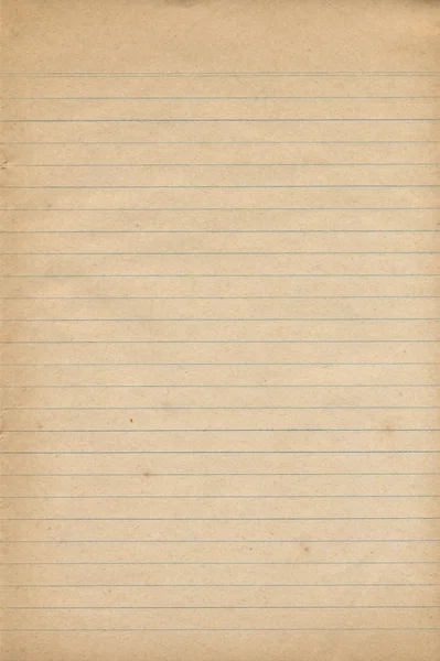 Single sheet of old grungy note paper texture background — Stock Photo ...