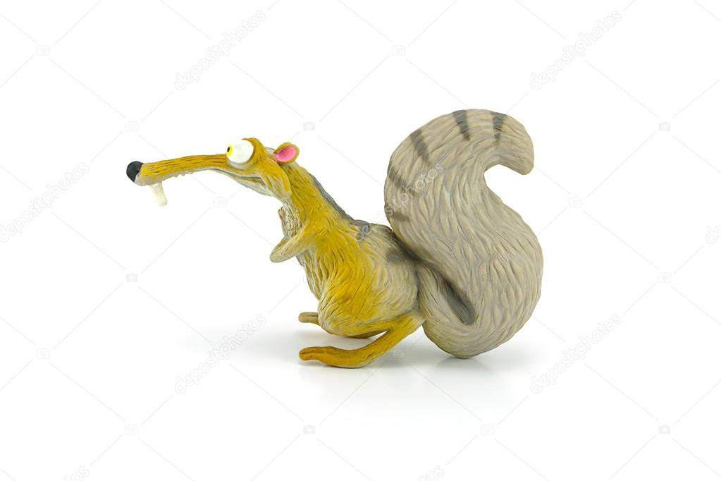 Scrat character form ice age amimated. Model figure toy form ice Age ...
