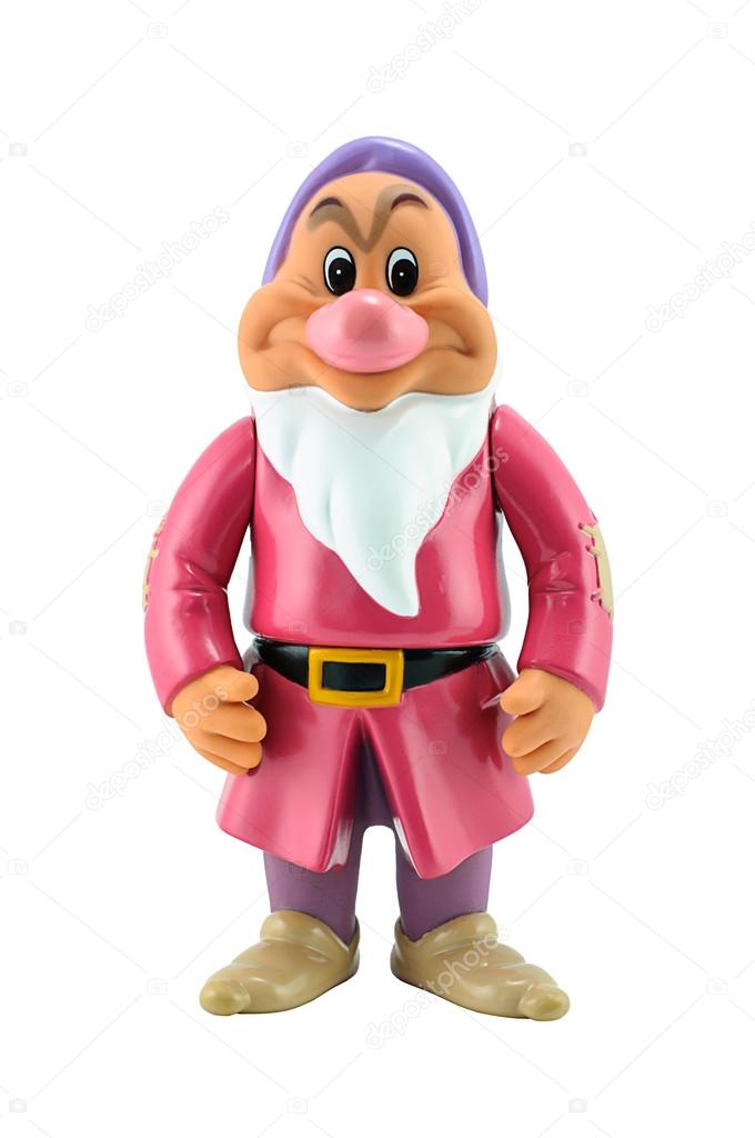 Photos: grumpy dwarf | Grumpy dwarfs toy character – Stock Editorial ...
