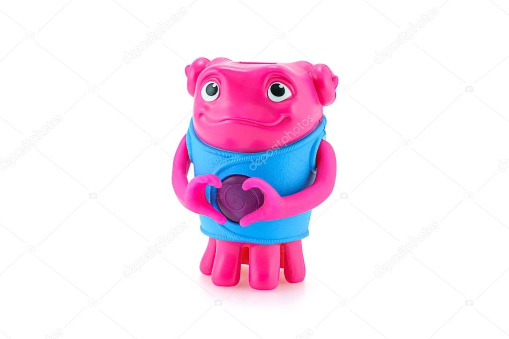 Heartfelt OH alien toy character from Dreamworks HOME animation Stock ...