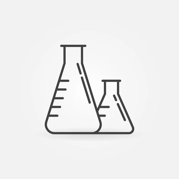 Two flasks icon Stock Vector Image by ©sn3g #107972666