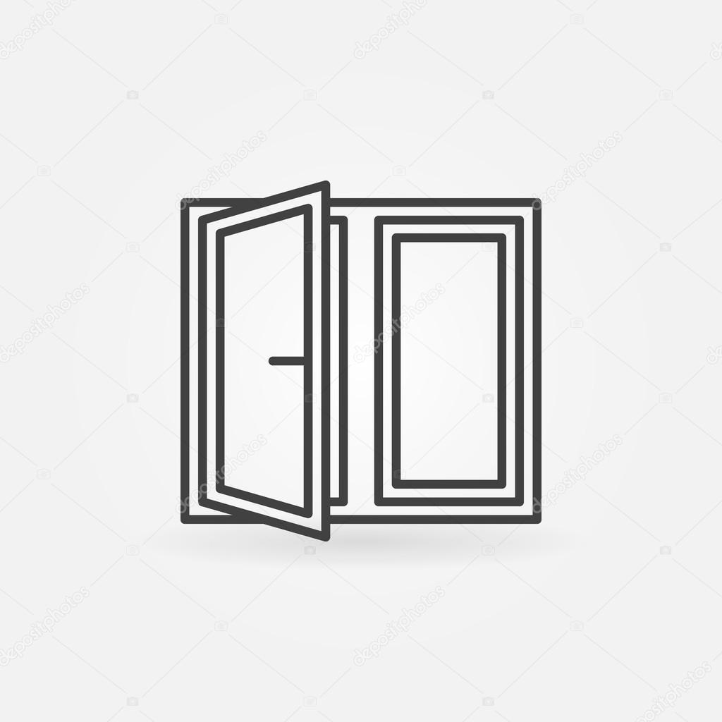 Window minimal icon Stock Vector Image by ©sn3g #113907622